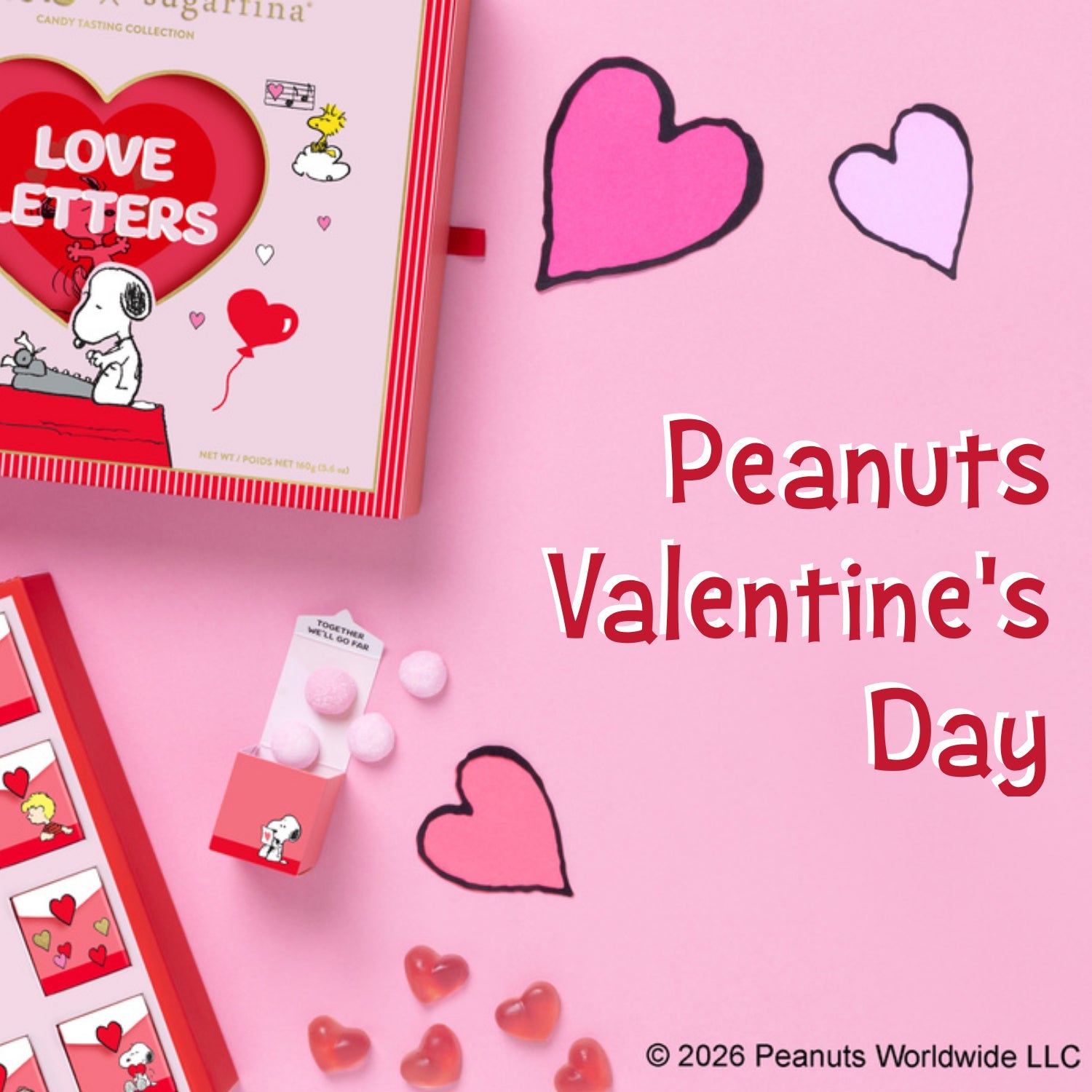 Peanuts Valentine's Day Collection | Sugarfina Australia