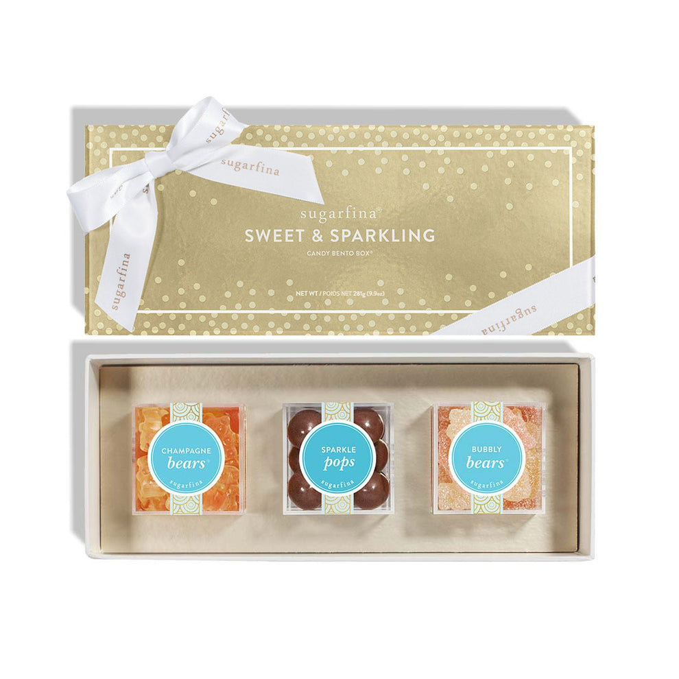 SWEET & SPARKLING CANDY BENTO BOX® - 3 PIECE | Sugarfina Australia